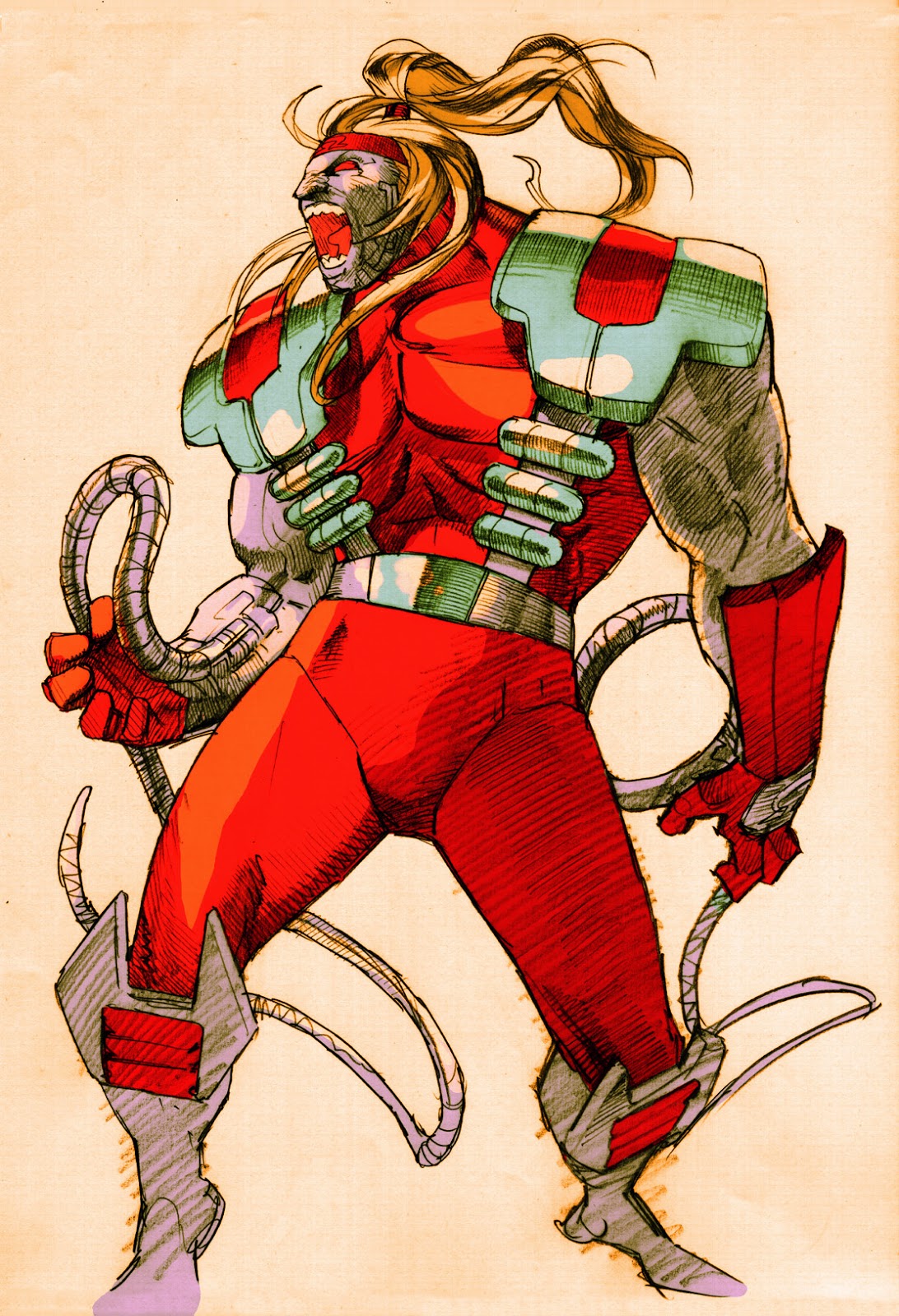 The Dork Review: Rob's Room: Marvel vs. Capcom 2: New Age of Heroes Art ...