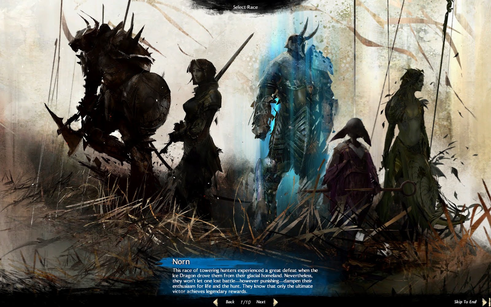 Guild Wars 2 Beta - Character Creation