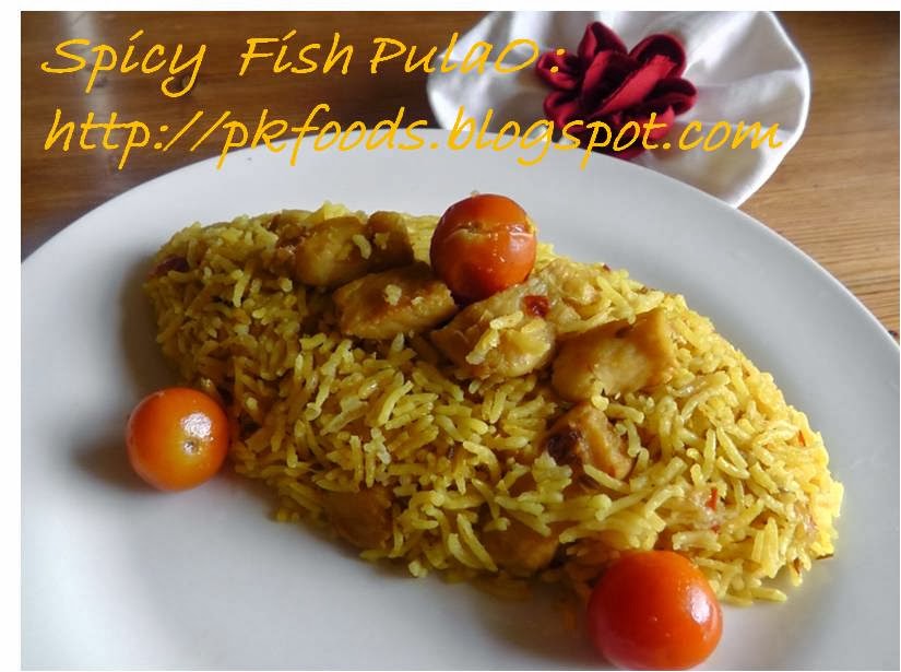 Pakistani Recipes: Fish Pulao