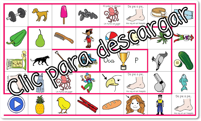 Burbuja de Lenguaje: Oca de la P