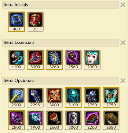 Build - Gragas - Mid | Layout Teste