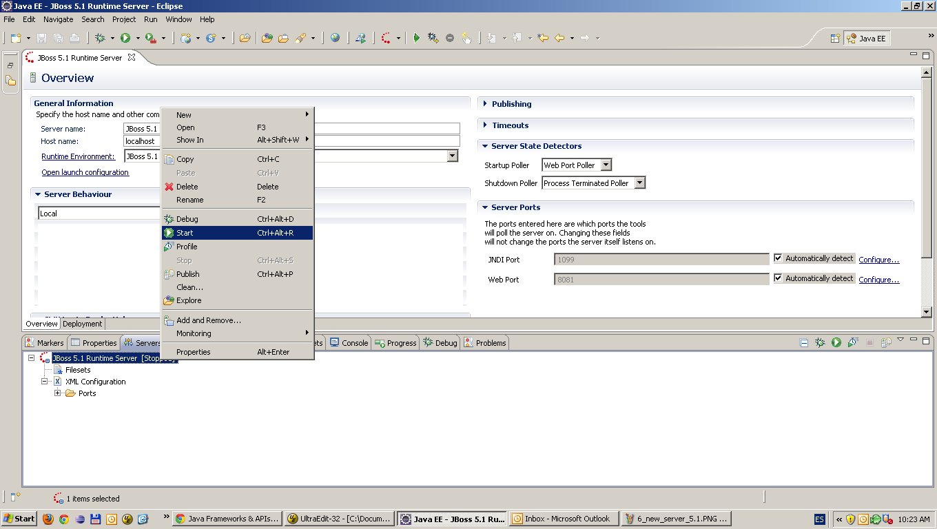 Java Frameworks & APIs: EJB - Configuración Eclipse + JBoss + EJB3