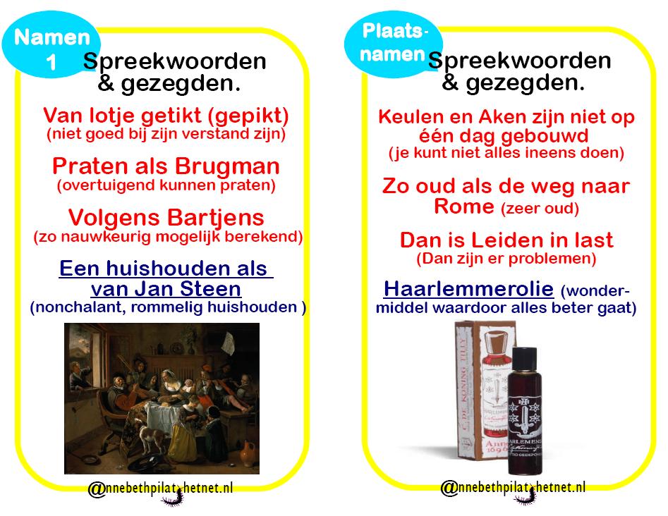 Annebeth? Kwartet!: Kwartet Spreekwoorden en Gezegden