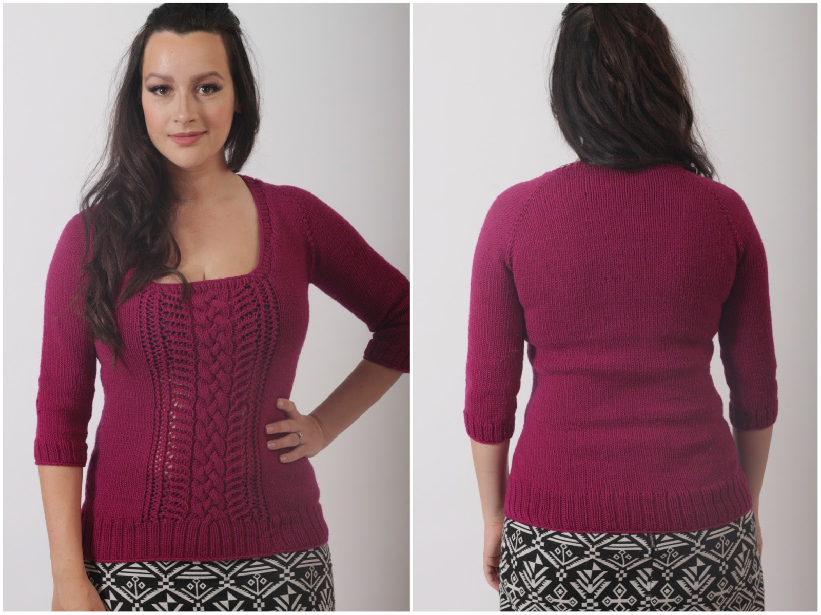 A Tale Of Two Cabled Sweaters (And One Pair of Socks) | JuliaBobbin ...