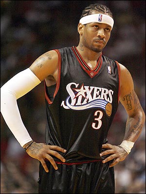 Sports star: Allen Iverson