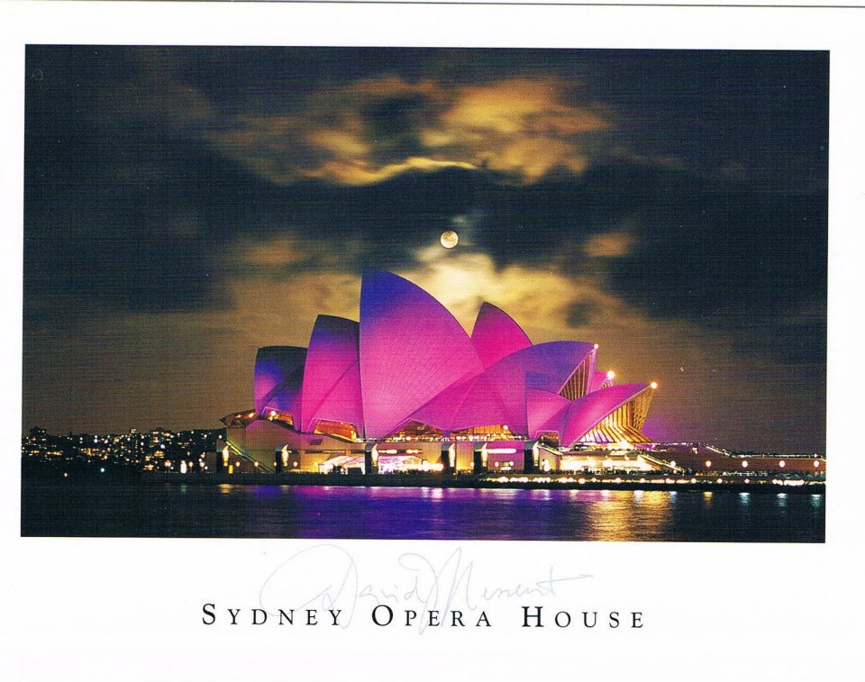 WORLD HERITAGE STAMPS AND POSTCARDS: Australia : Sydney Opera House (2007)