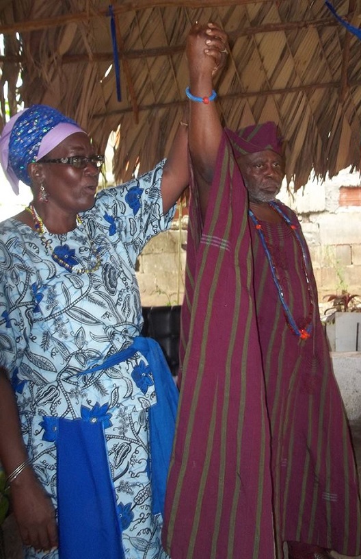 Araba Ifayemi Elebuibon: Araba visits Ile Egbe Yemonja