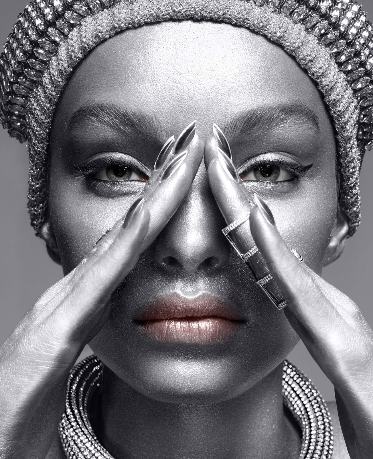 Luma Grothe in Harper's Bazaar US August 2017 by Kenneth Willardt