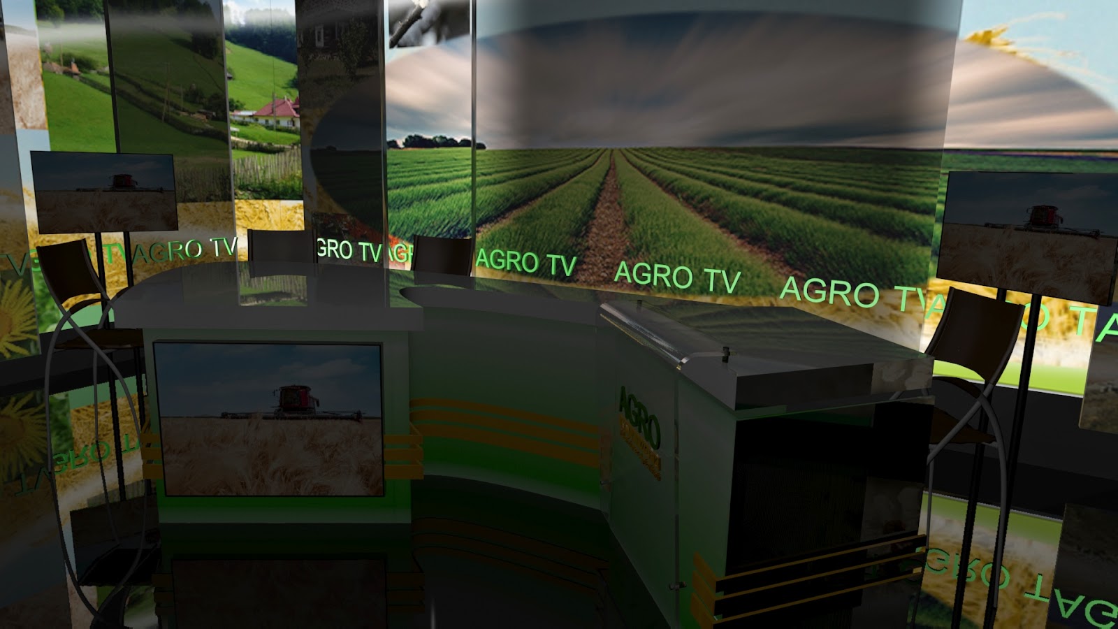 Graphis Advertising - Productie Publicitara: Decor TV - AGRO TV
