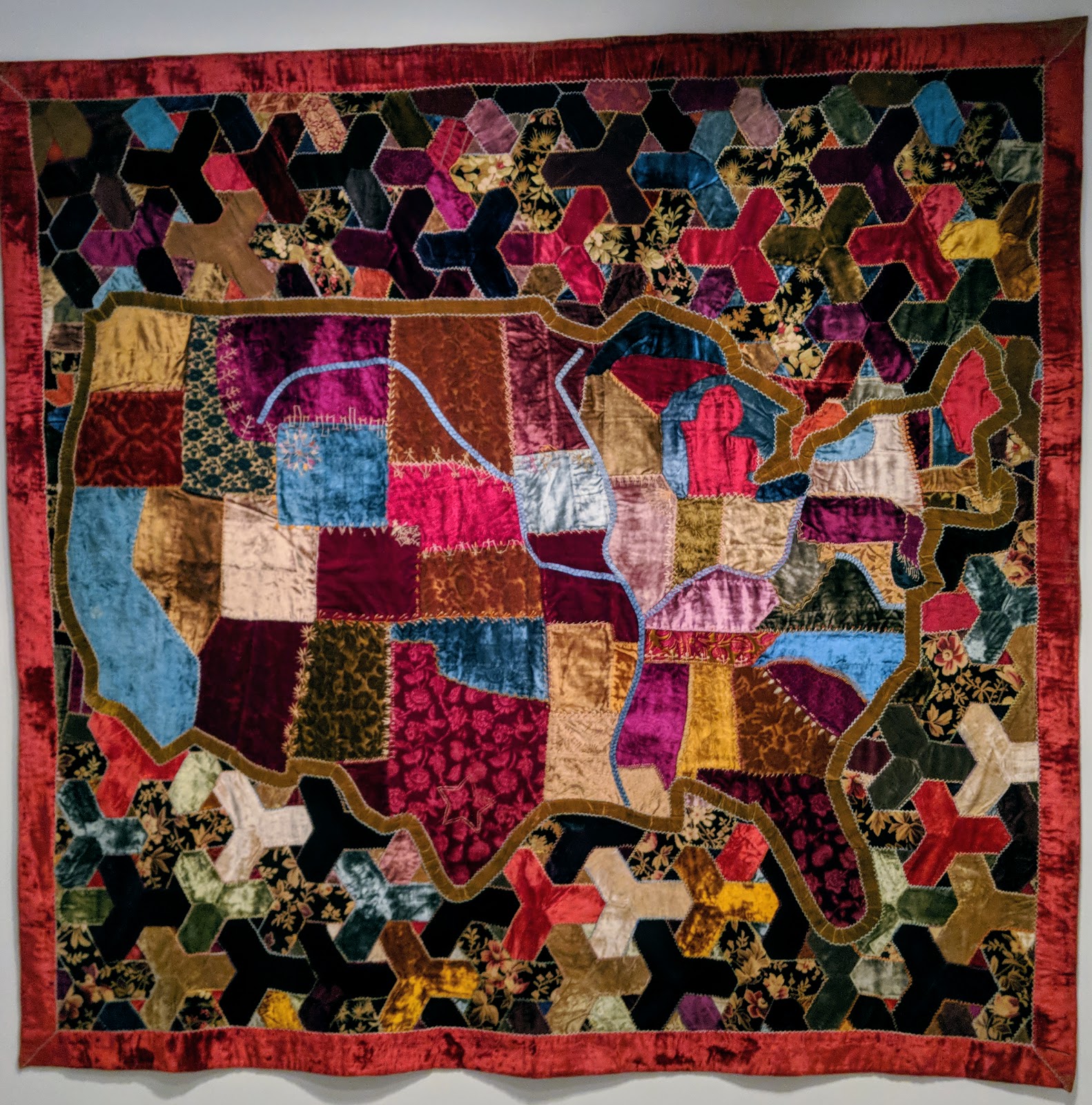 Fret Not Yourself: The Cartography of Quilts