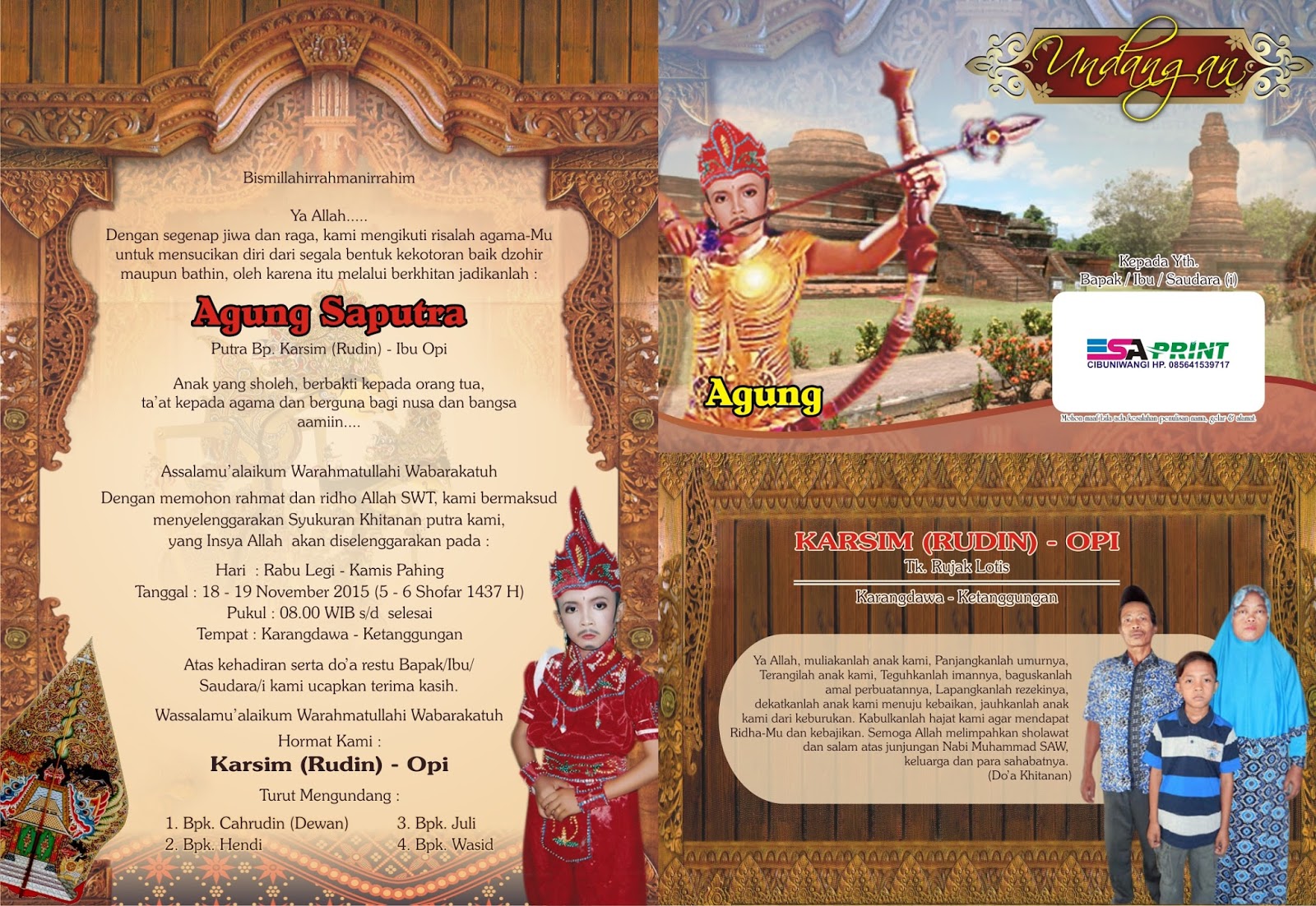 Undangan Wayang Cdr - sportlasopa