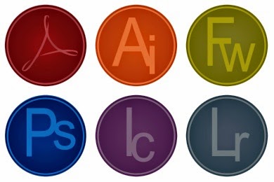 Iconset Adobe CC Icons by Benou (17 icons - dzimages
