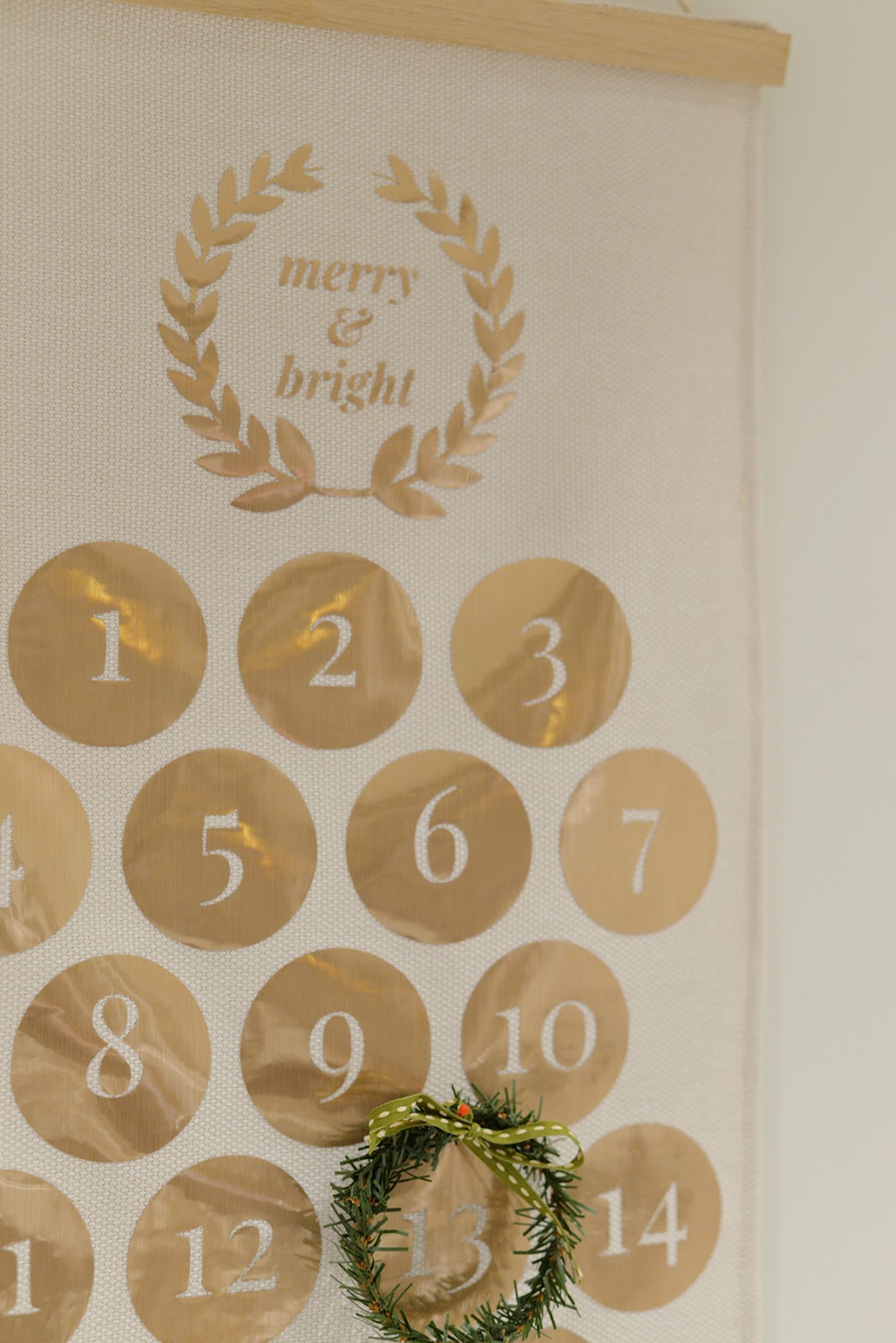 A Modern Traditional Christmas Countdown Calendar - Rambling Renovators
