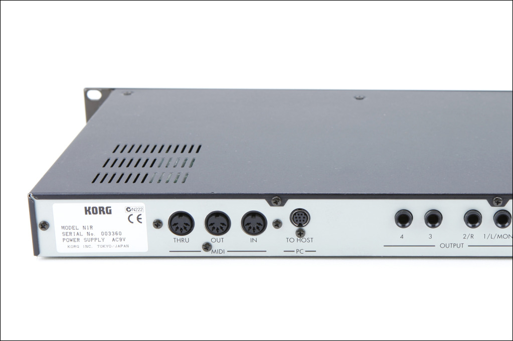 MATRIXSYNTH-B: Korg N1R sound module SN 003360