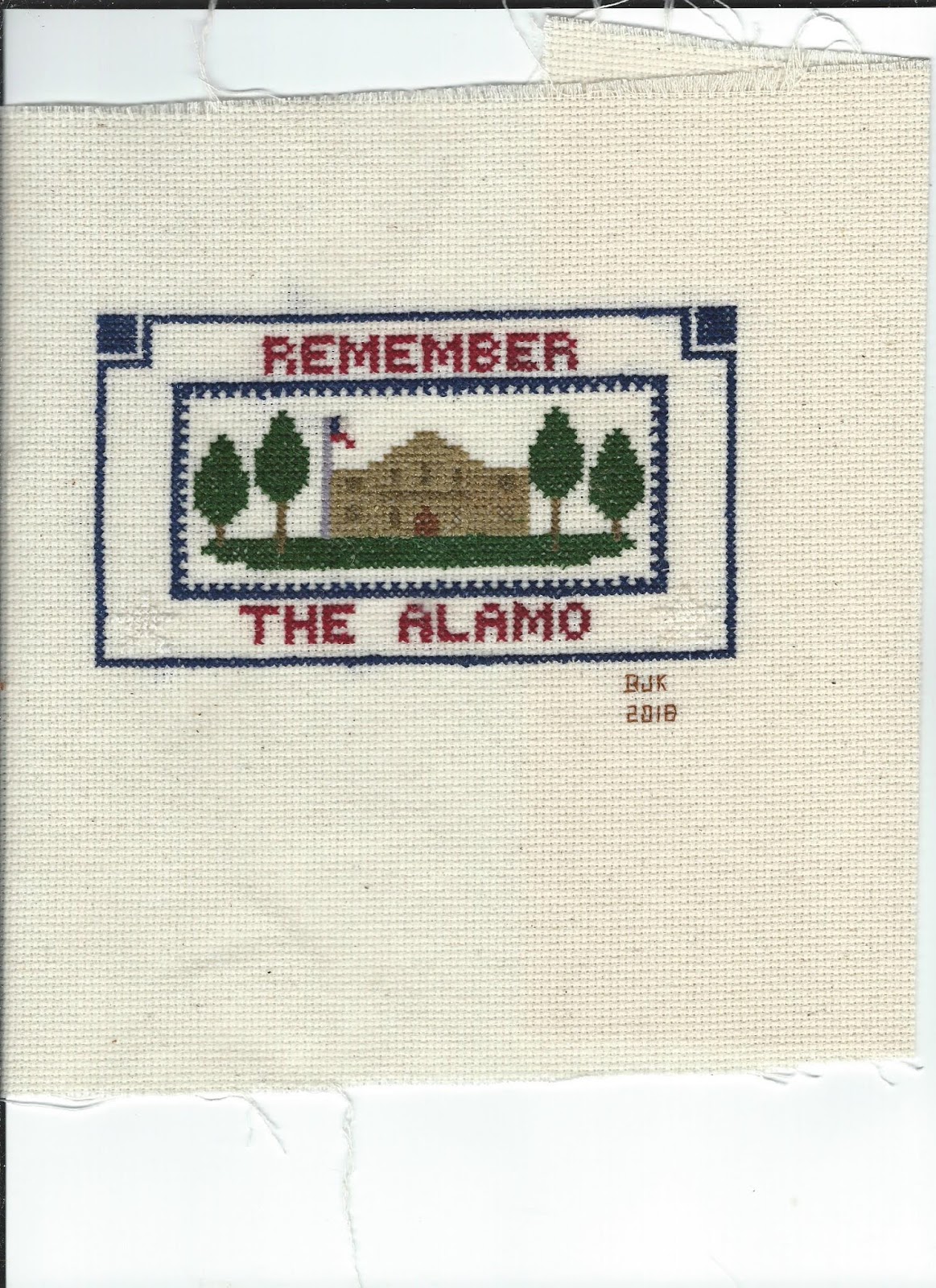 Mystitchingtreasures: Remember The Alamo!