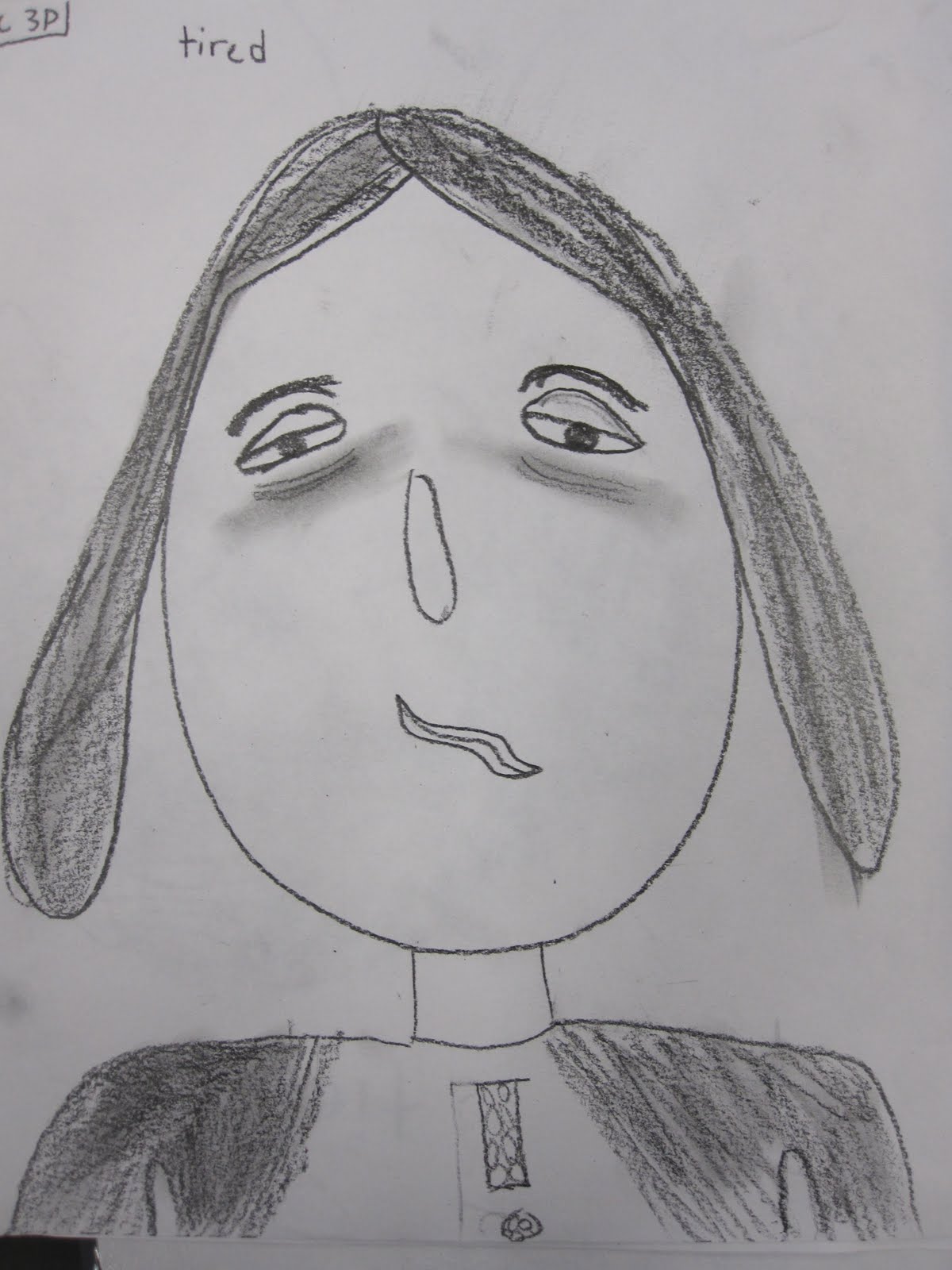 South School Art Studio: Expressive Self Portraits