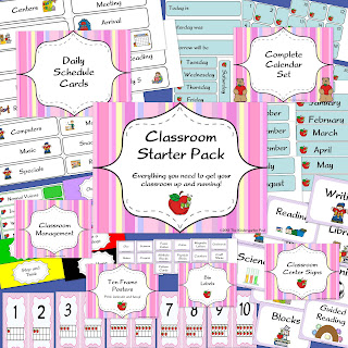 The Kindergarten Pod: Time to Organize