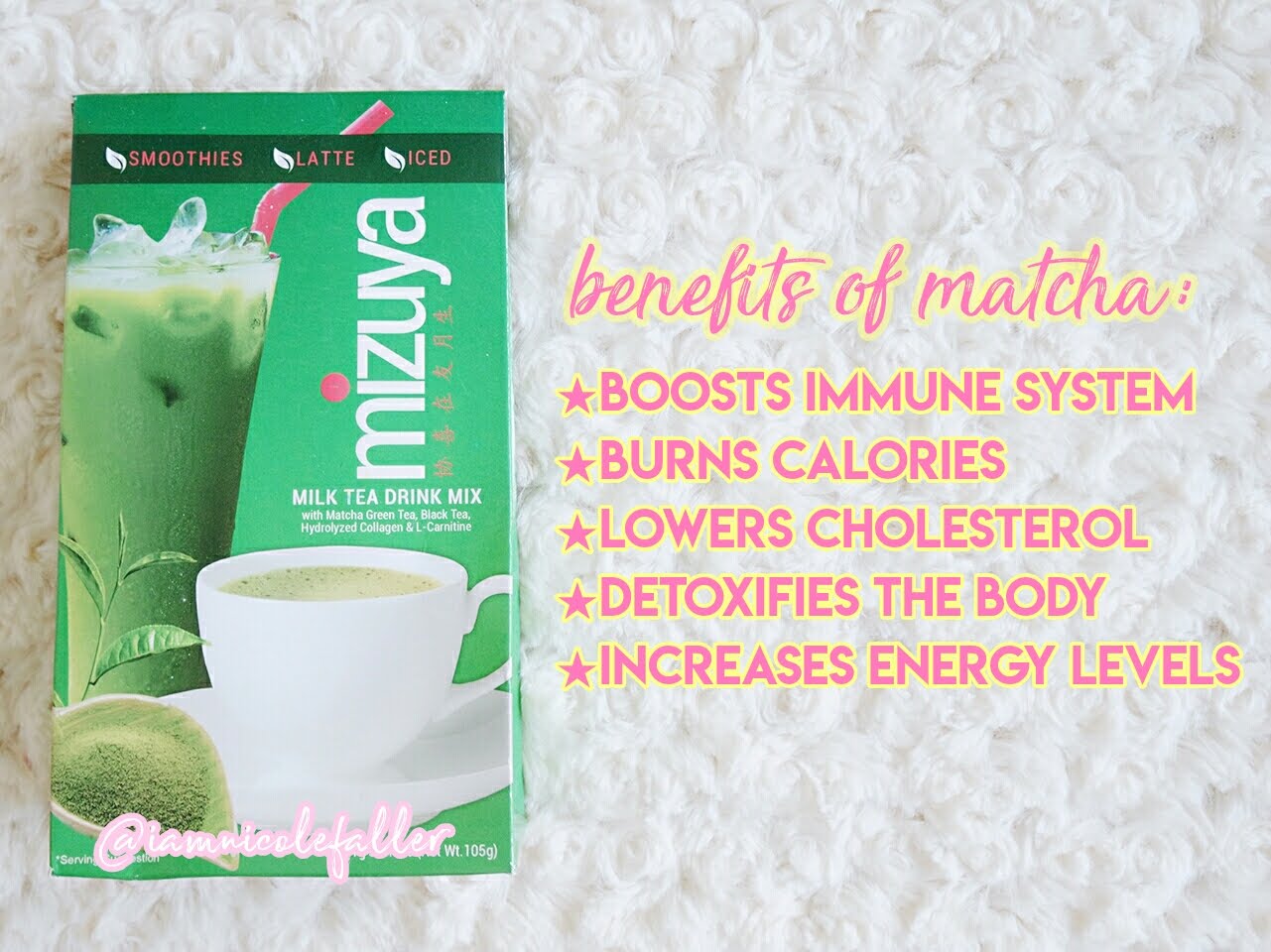 Mizuya Matcha Milk Tea Drink Review | pinkislovebynix