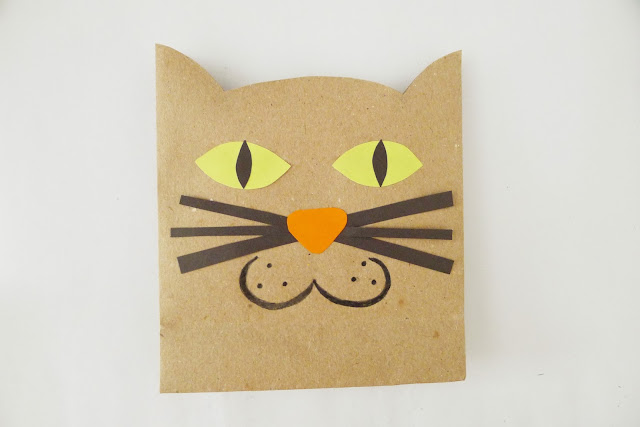 Kitty Cat Paper Treat Bags | Munchkins and Mayhem