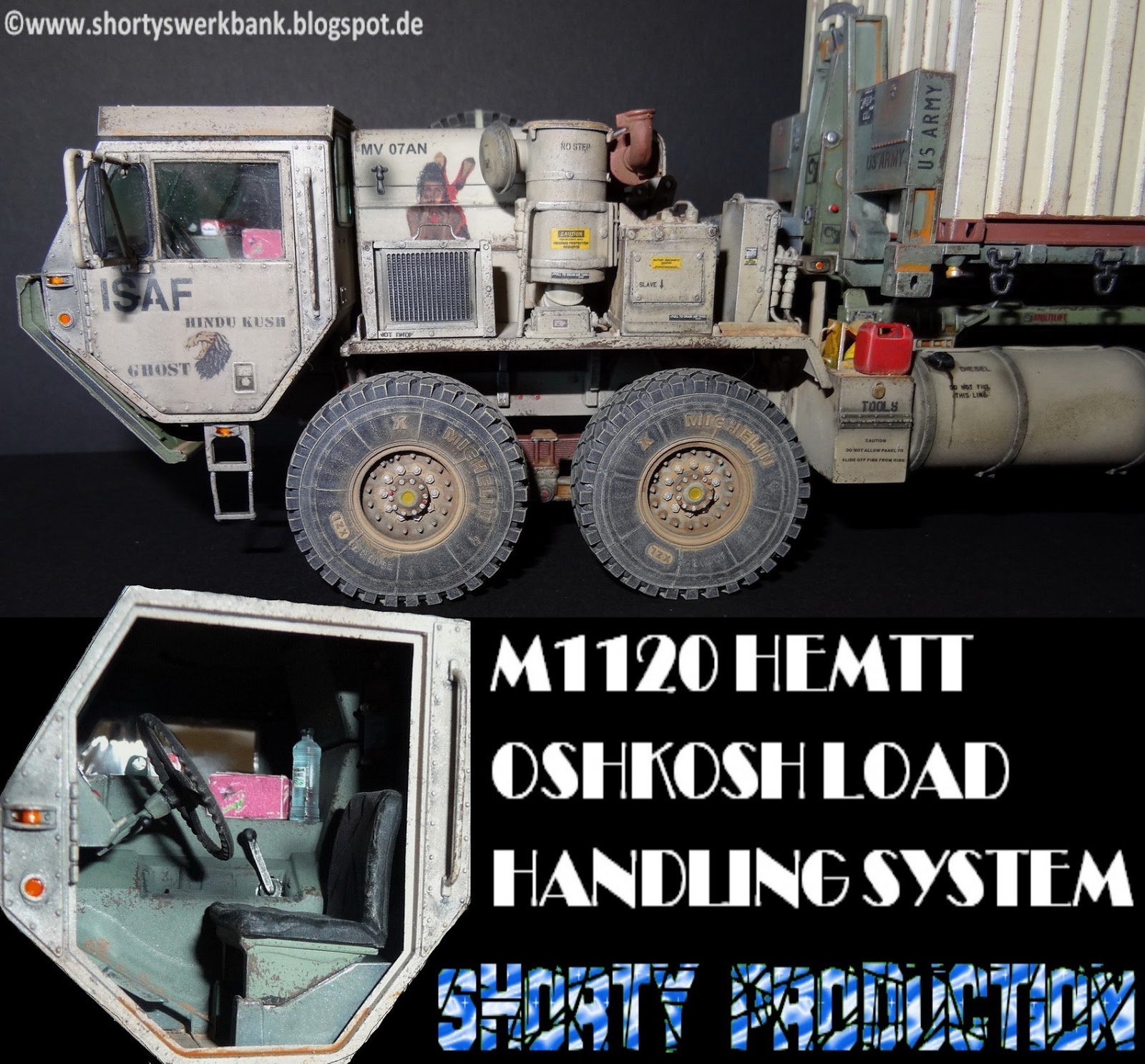Shorty-Production: M1120 HEMTT OSHKOSH LOAD HANDLING SYSTEM TRUCK