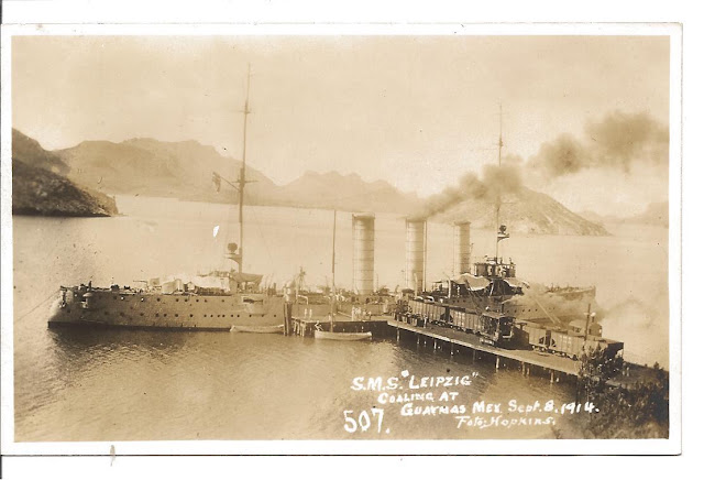 aguas abajo: SMS Leipzig