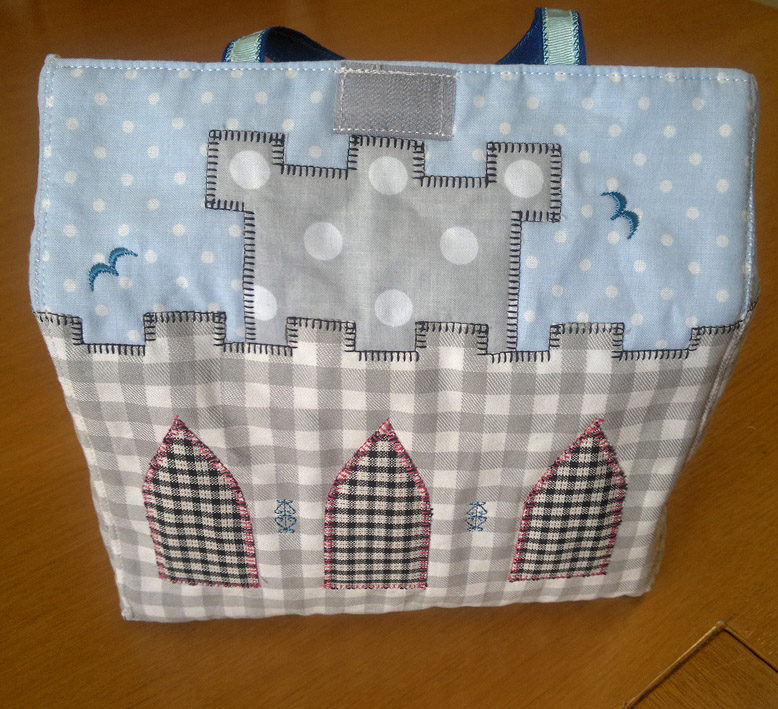 Torebka zamek - portable fabric castle
