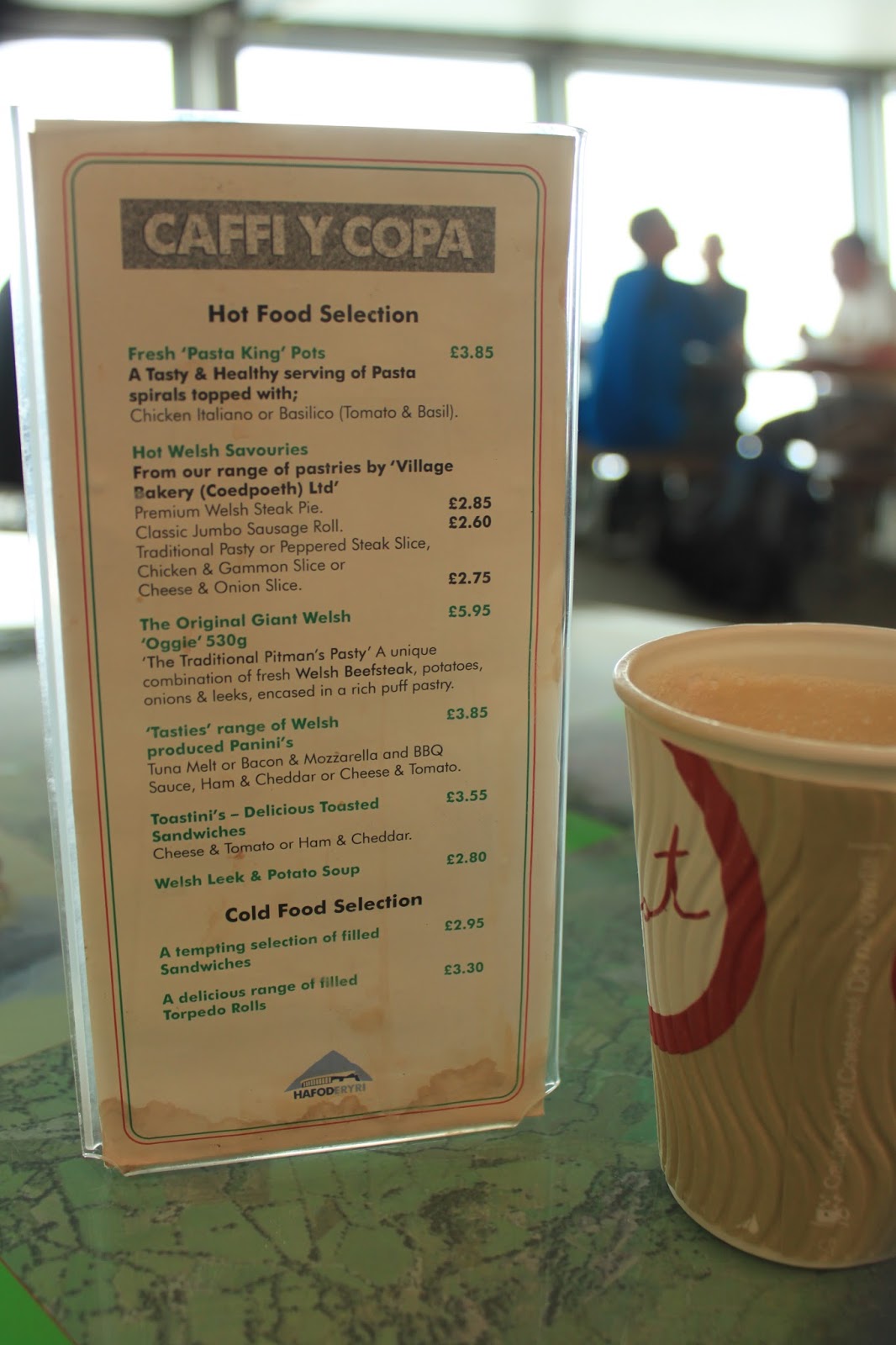 Nottingham Food Lovers: Coffee At The Highest Cafe In The United Kingdom