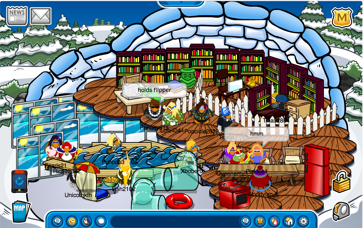 Club Penguin Igloo Ideas