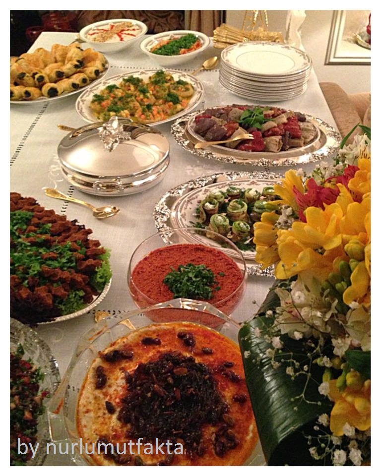 GELİN DAVETİ & DAVET SOFRASI | Nurlumutfakta