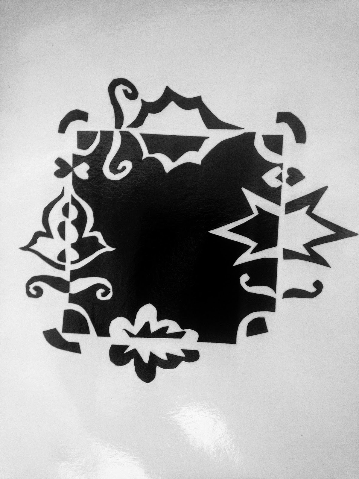 Sylvandale Middle School Art Class: Japanese Notan Design