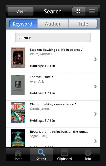 News from LibraryWorld.com: Introducing the LibraryWorld Android App