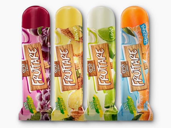 Vida de Uma Linda Borboleta: Picolés Fruttare - KIBON