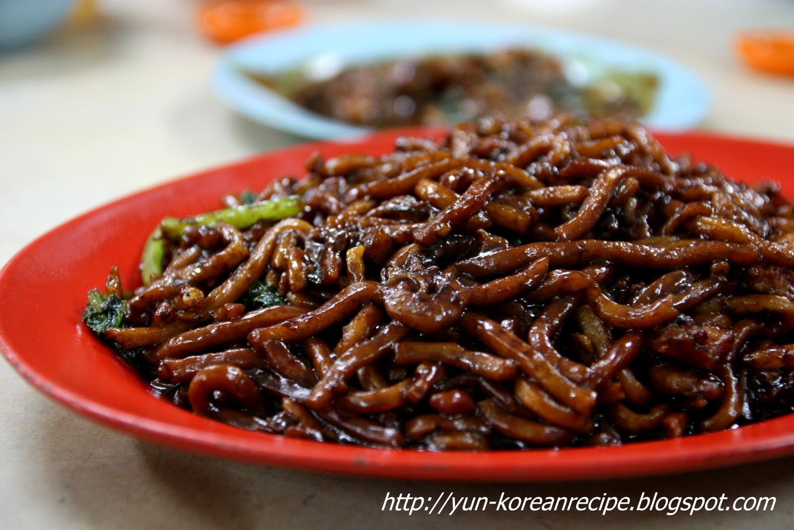 Korean Yun's happily Malaysia life : Fujian fried noodles; Hokkien char mee