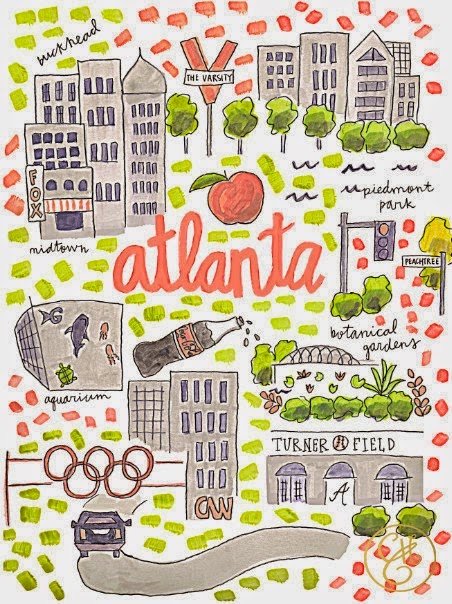 georgia peach in training: atl bucket list