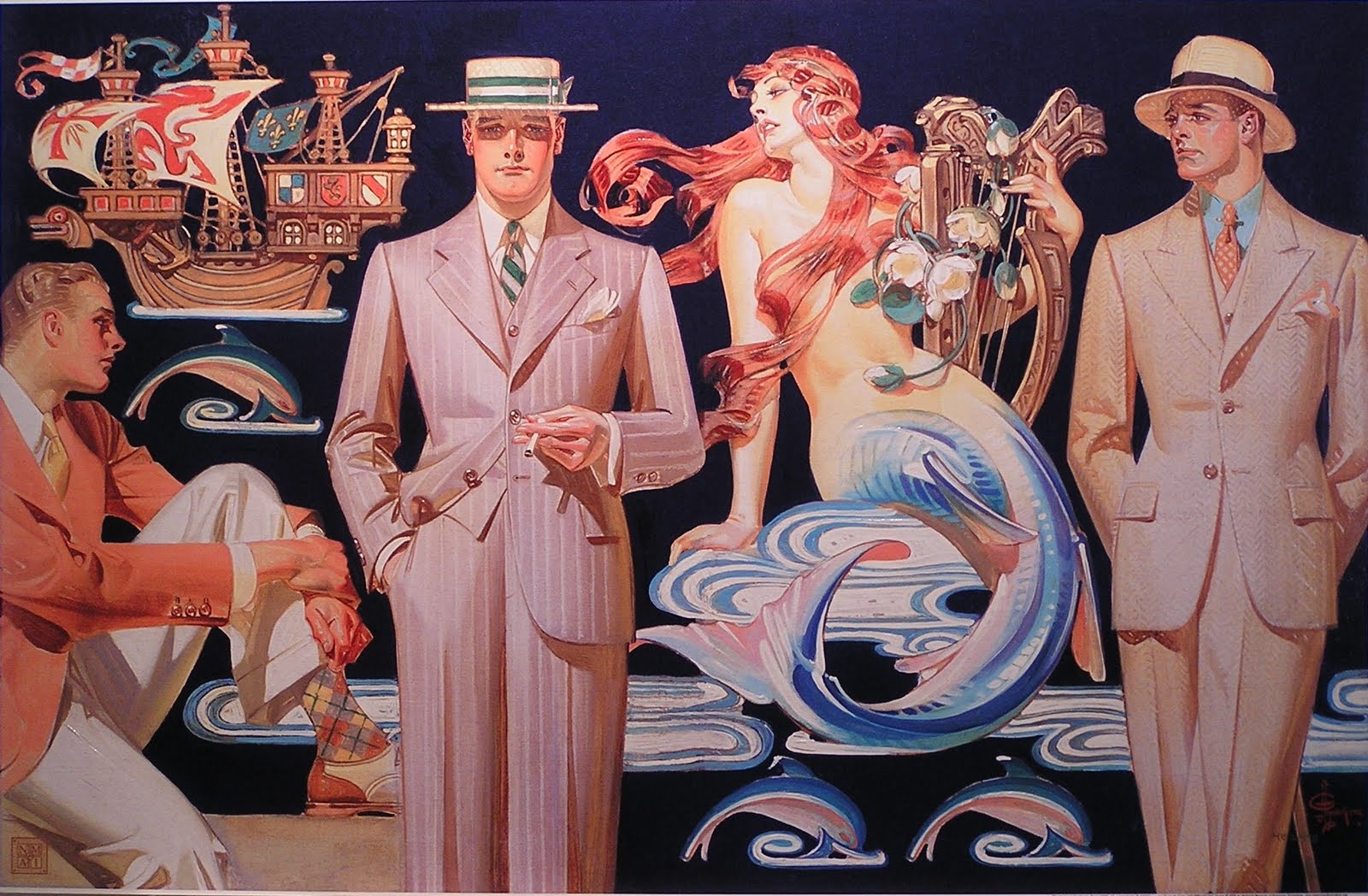 Vintage et cancrelats: JC Leyendecker