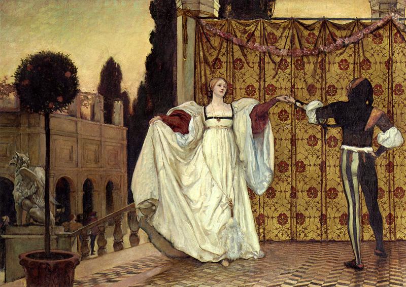 19th century American Paintings: Edwin Austin Abbey