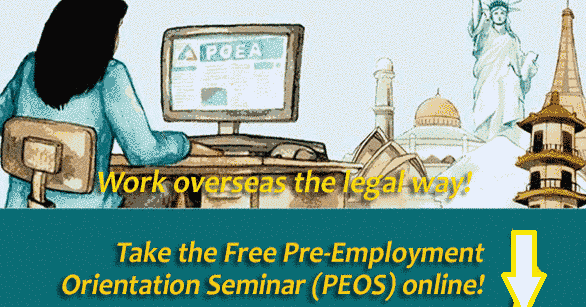 Take Free PEOS Online by POEA | Specof.com