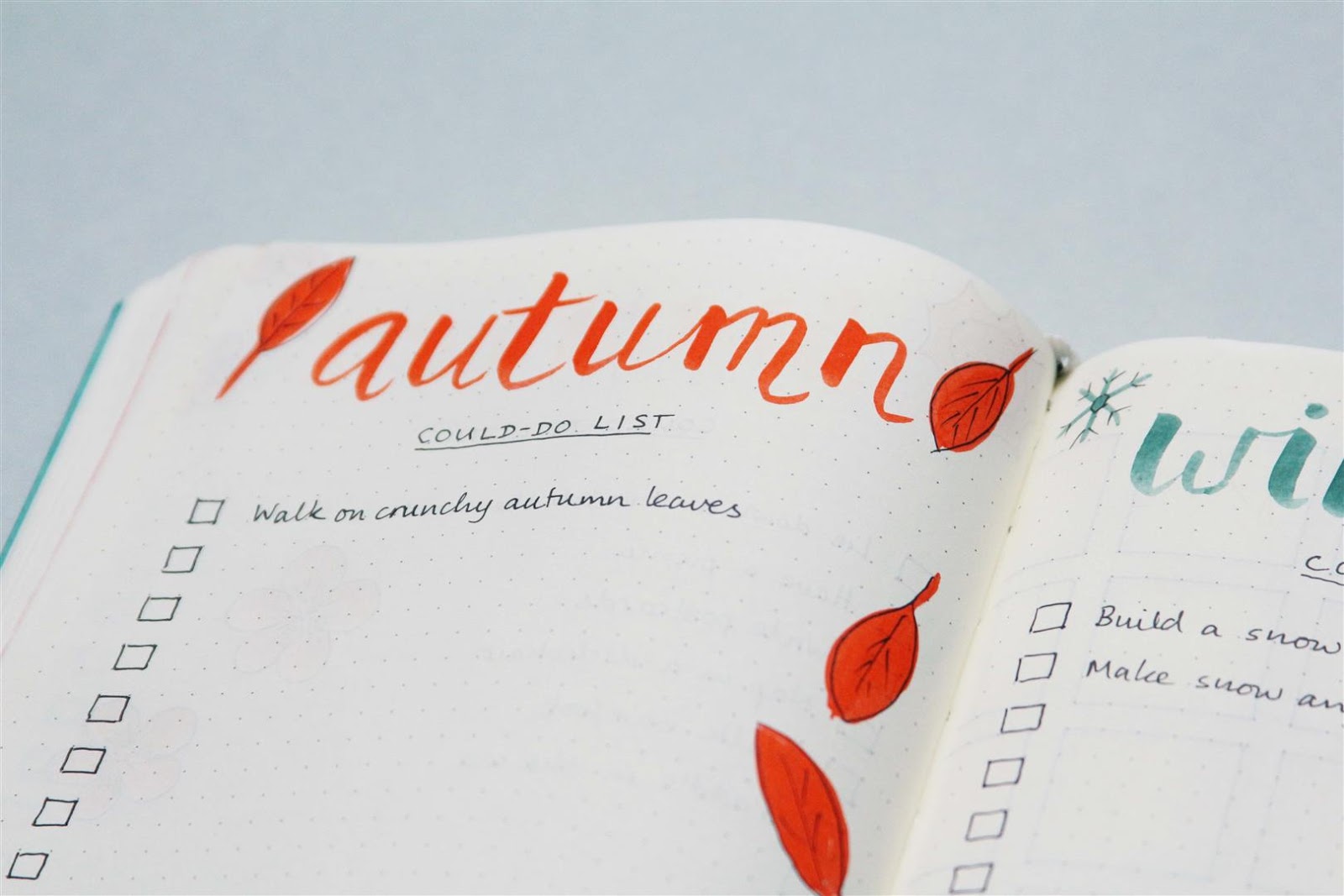 emuse: Bullet journal ideas: Could-do lists