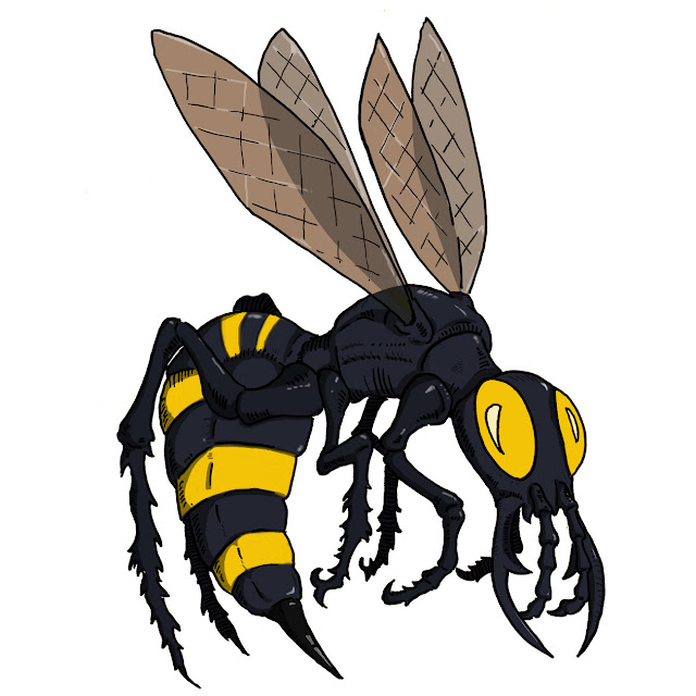 D&D Basic Monsters: Giant Wasp