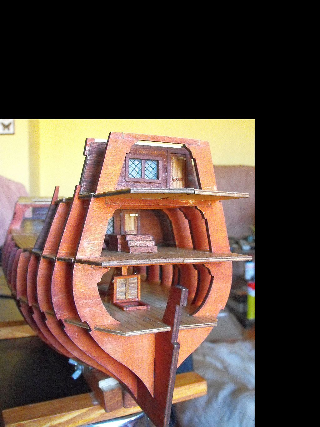 Leo's ship models: Galionul SFANTUL IOAN BOTEZATORUL (Nr.1 - Nr.24)