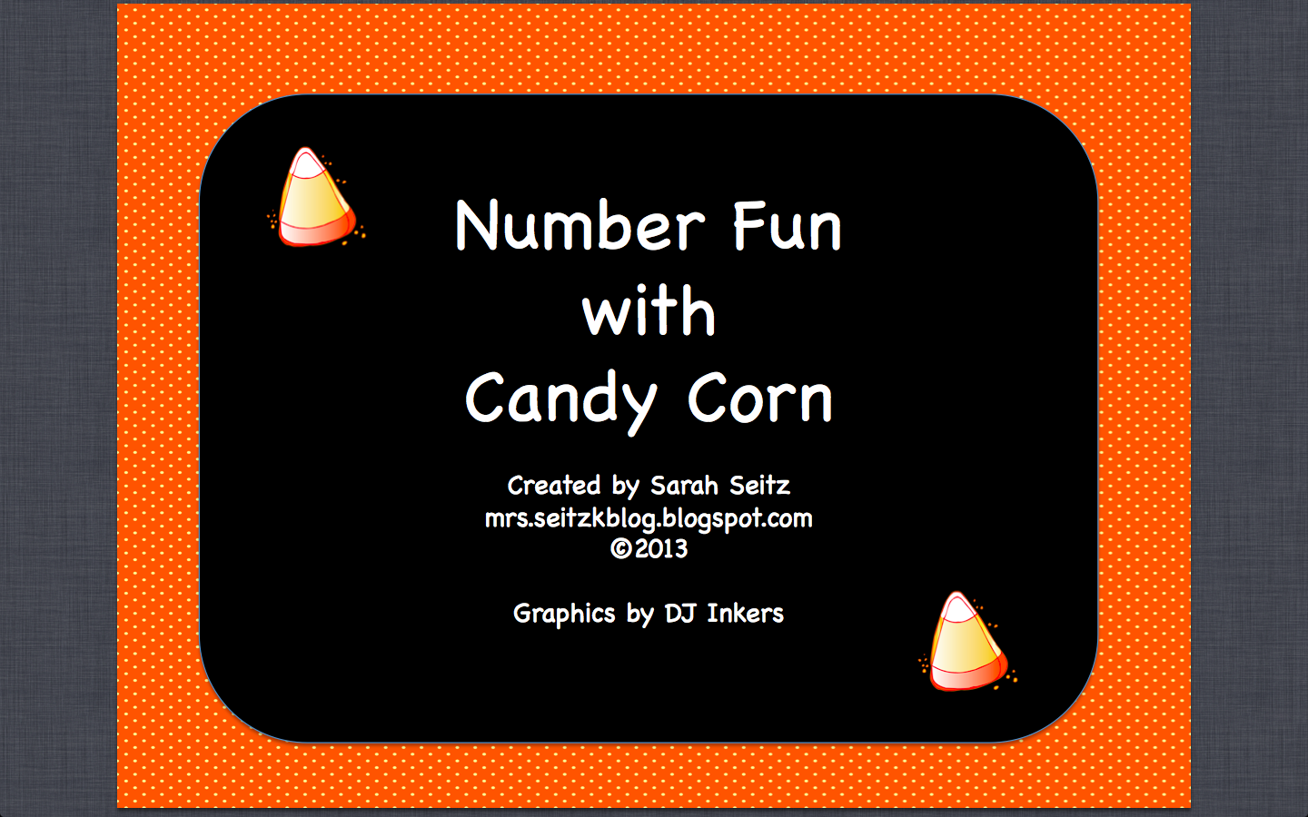 K Tree House: Candy Corn Sight Words