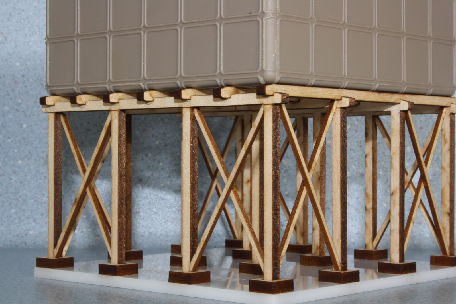 NSWGR Southern Line Layout In A Shed: Water Tank Update...Update.