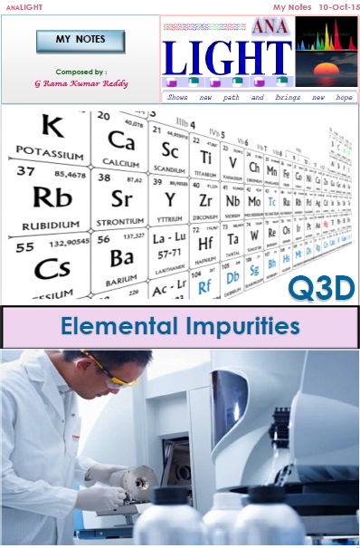Q3D Elemental Impurities - Pharma Quality Community