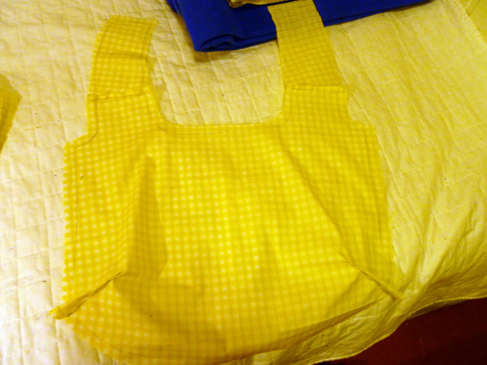 Crafty Geo-gopher: Making the Big Blue Bag