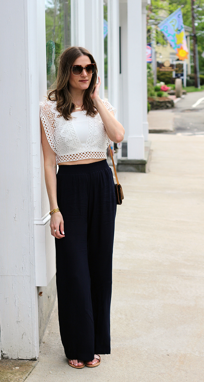 Crop Top and Wide Leg Pants — Rachael Thomas Beauty