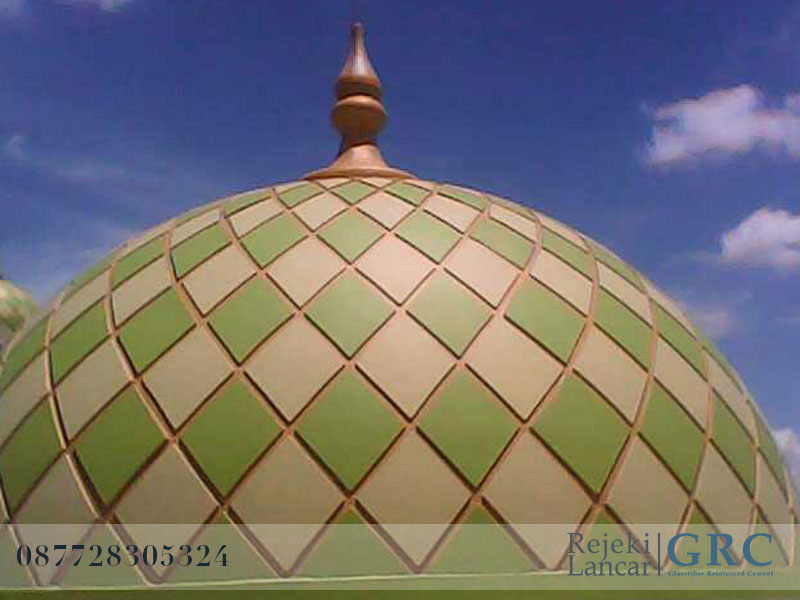 Foto Galeri Contoh Kubah Masjid GRC, Menara GRC, Krawangan GRC