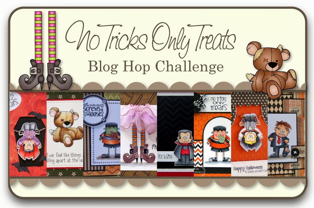 Peppermint Patty's Papercraft: No Tricks Only Treats Blog Hop Challenge