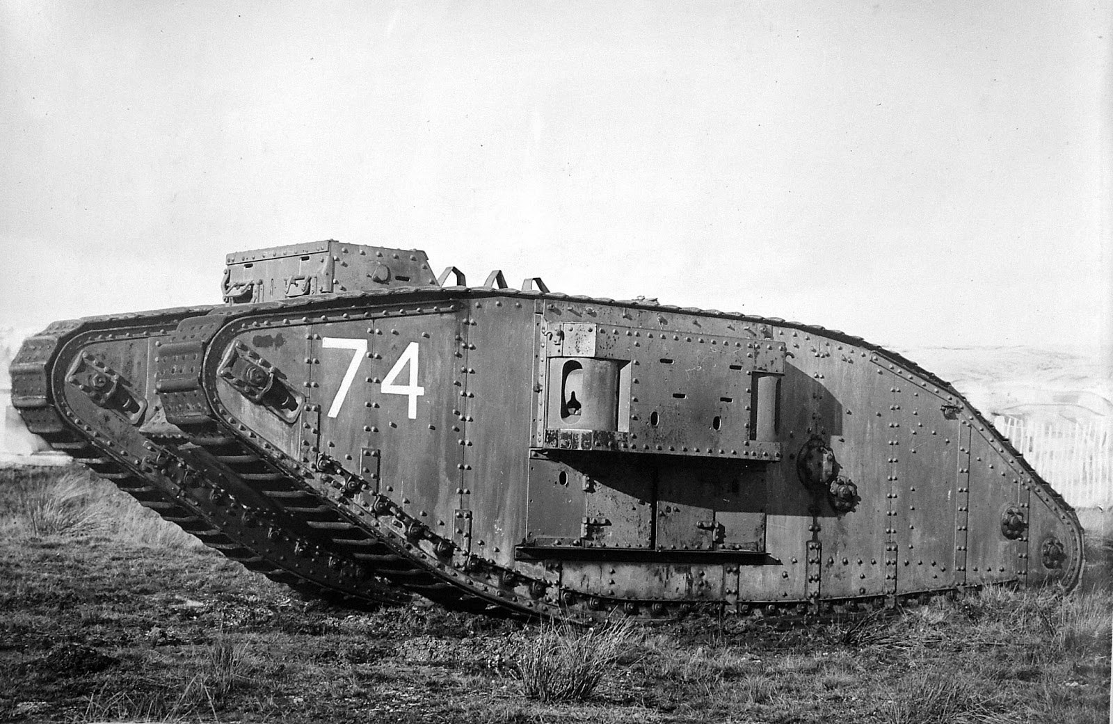 Interwar Tank Development: Mk IV Female Tank 1916-17