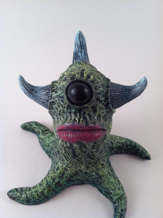 Cycloptic Poo Monsters by Shadow Work Art ~ Tenacious.Ninja - Art Toy Blog