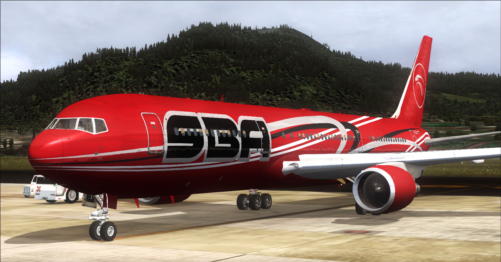 [FS2004/FSX/P3D] Level-D - SMS Overland SBA Airlines Boeing 767-300ER ...